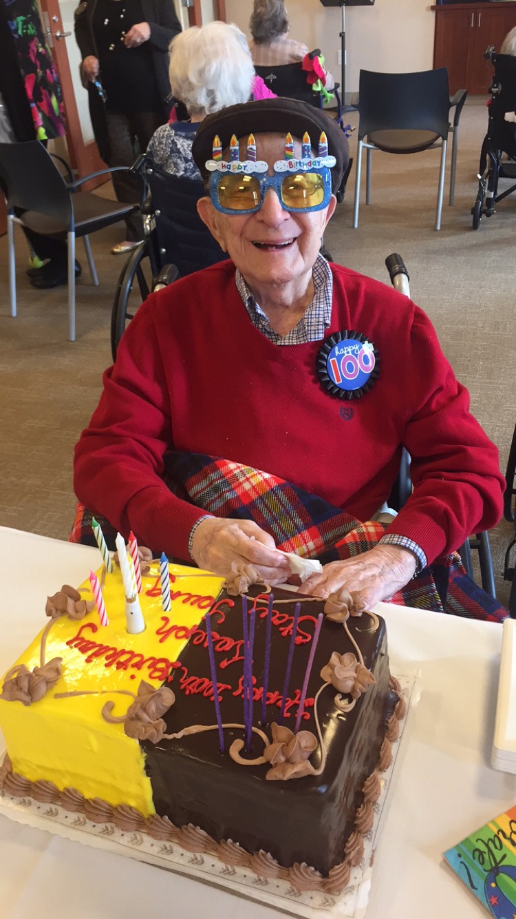 Anshe Sfard celebrates Joseph Sher's 100th birthday - Crescent City ...