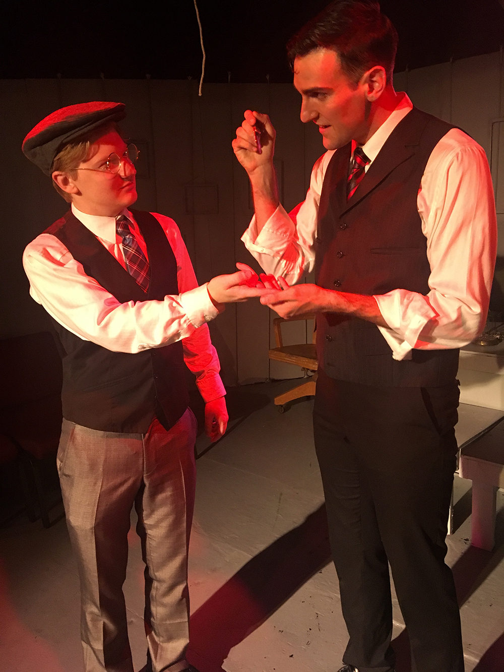 Timm, Fitzpatrick play Leopold and Loeb in 'Thrill Me' - Crescent City ...