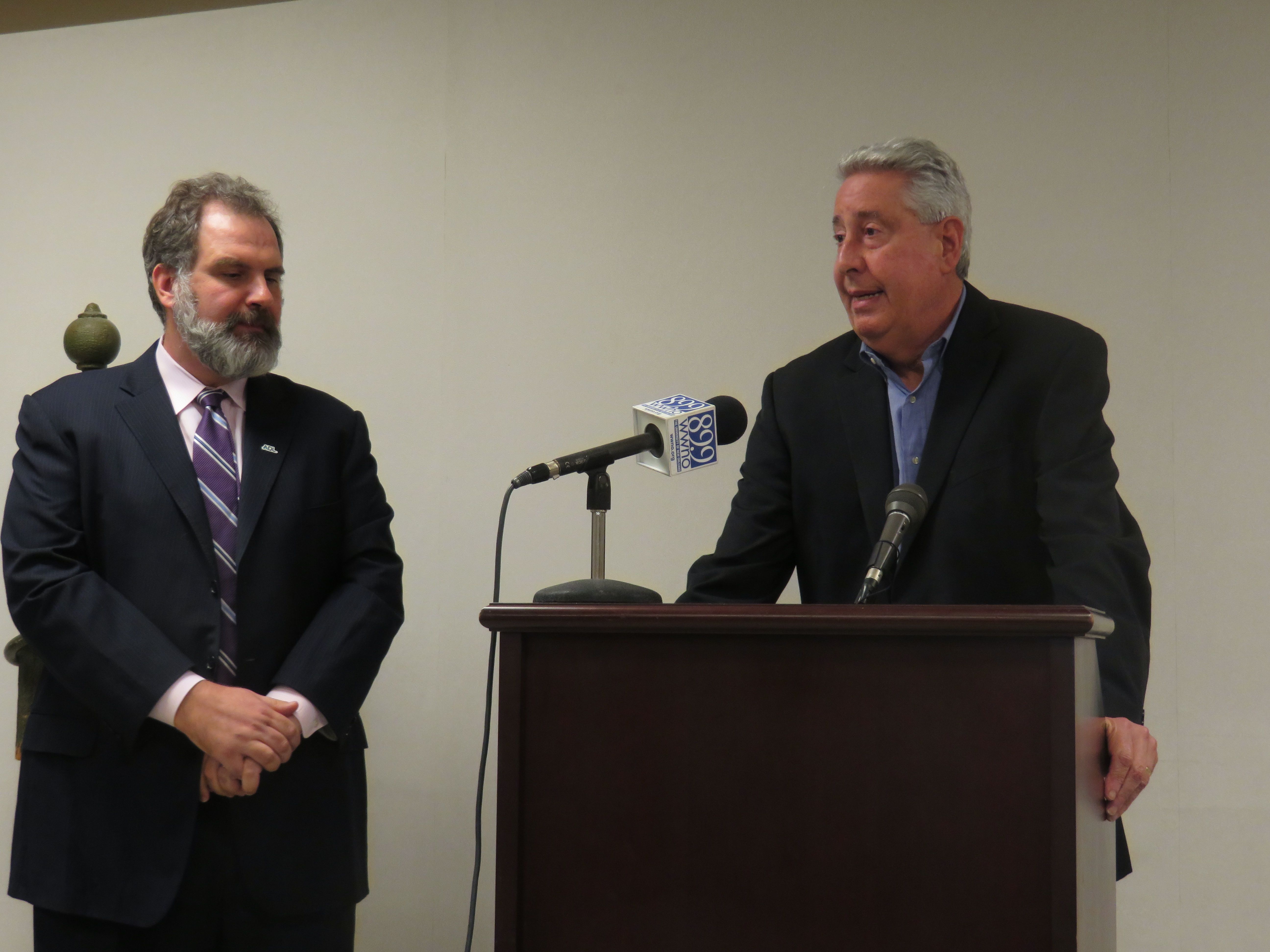 Fielkow and Ahlquist hold joint press briefing on security - Crescent ...