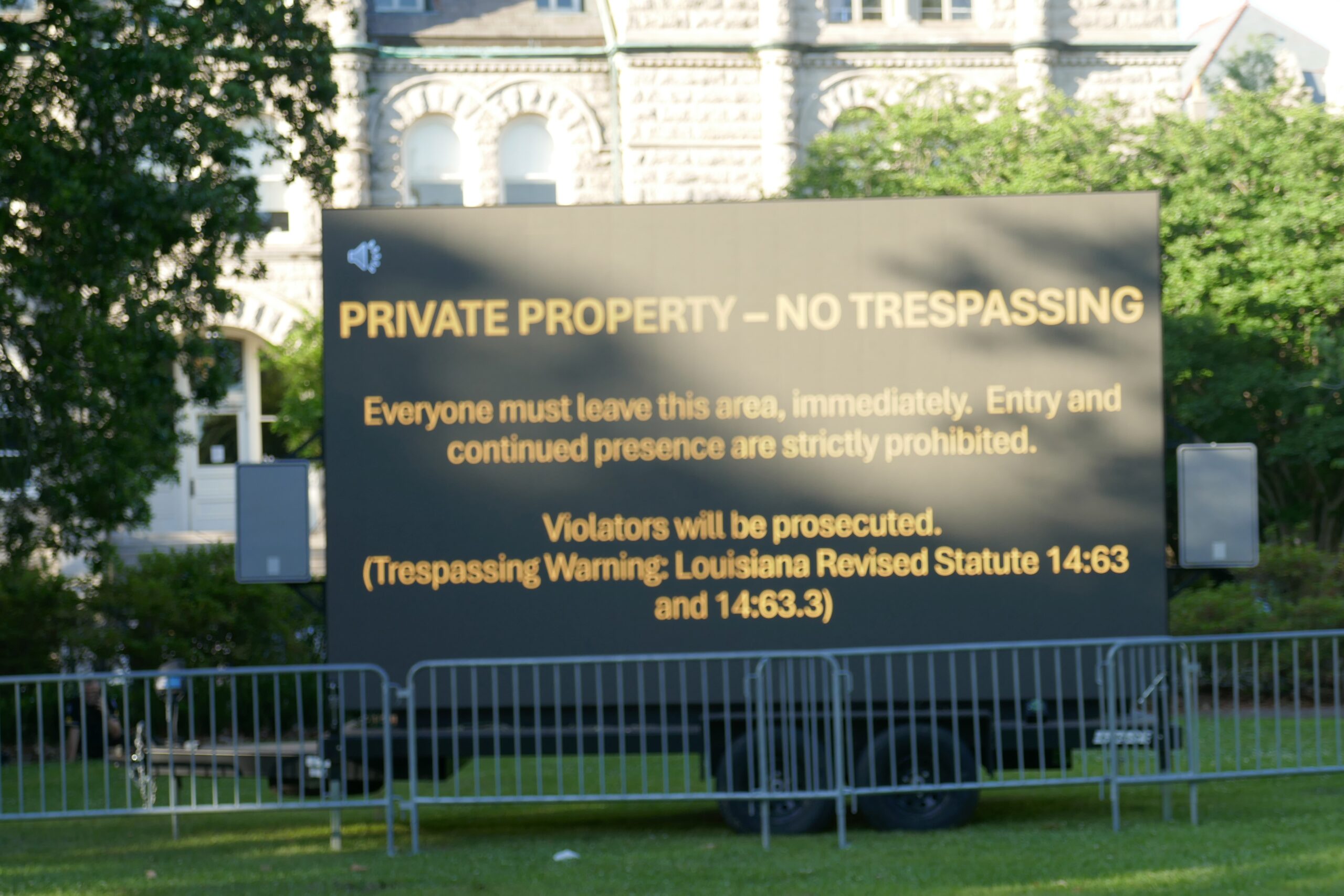 Police remove illegal pro-Palestinian encampment on Tulane campus ...