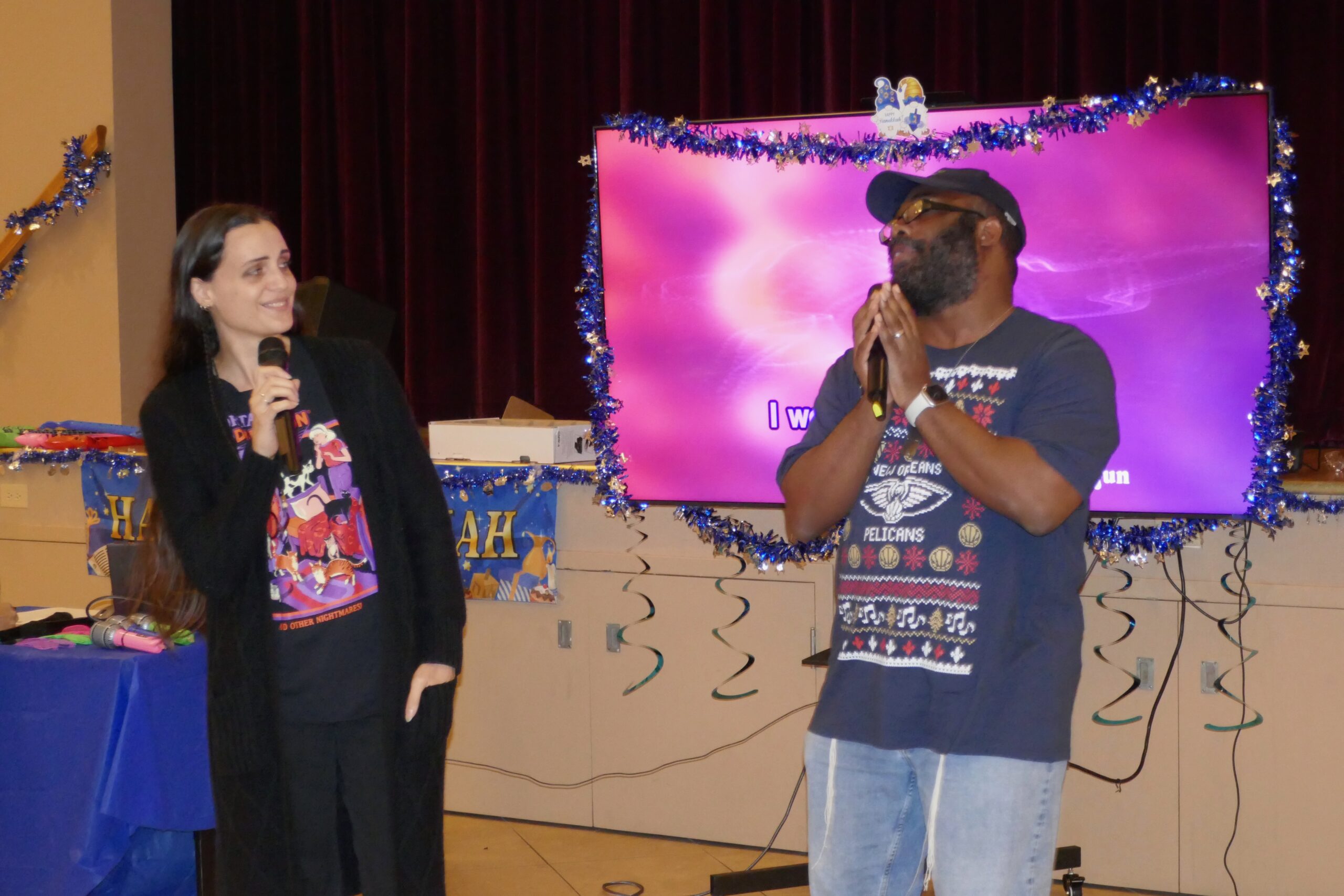 Shir Chadash holds Hanukkah-Raoke program - Crescent City Jewish News ...