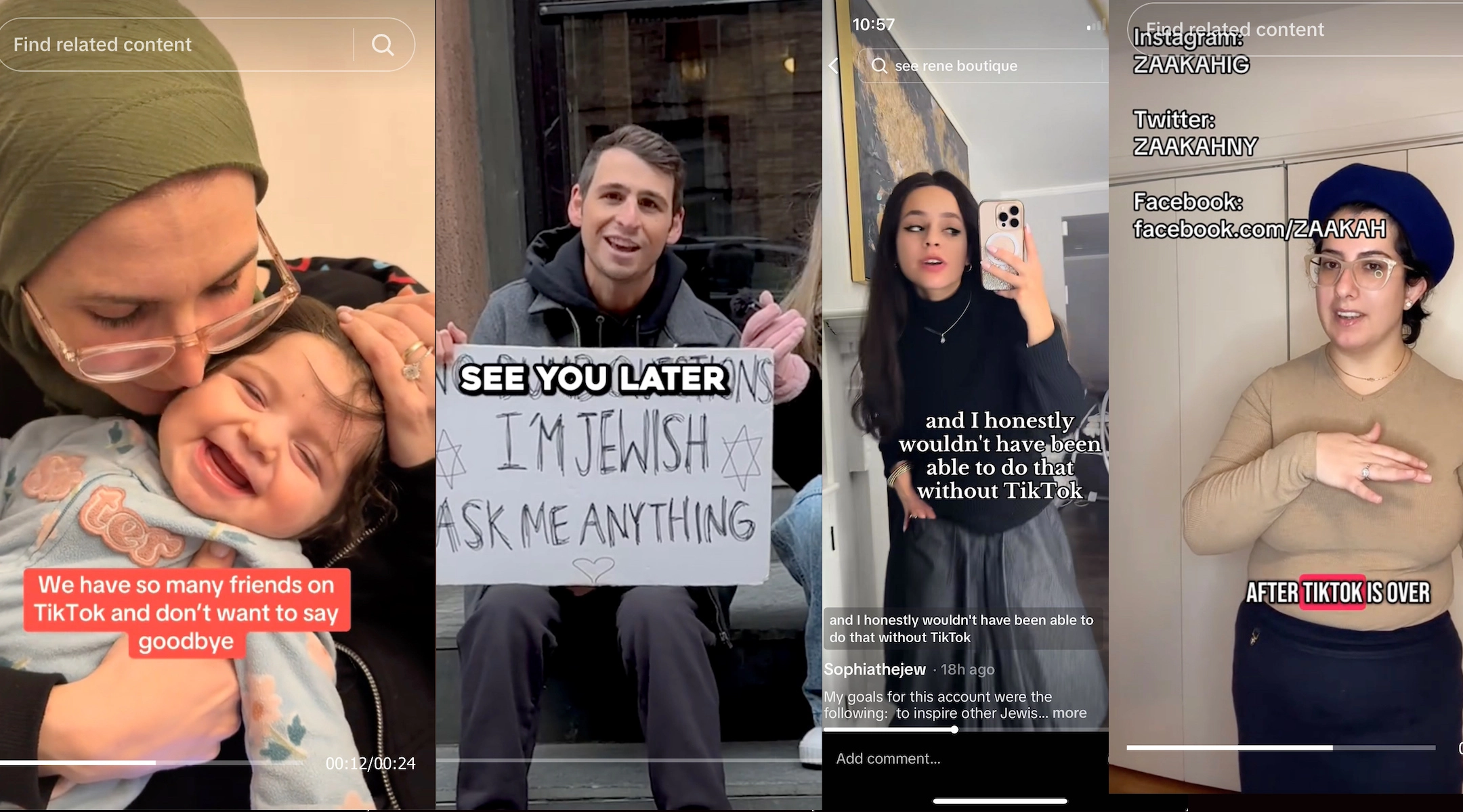 ‘Shalom, friends’: Jews on TikTok prepare for app’s possible ban after ...