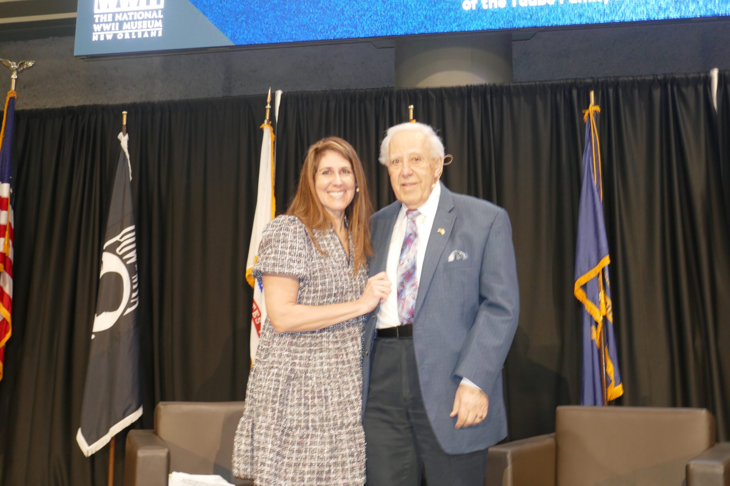 Holocaust survivor Jack Cohen with daughter highlight International ...