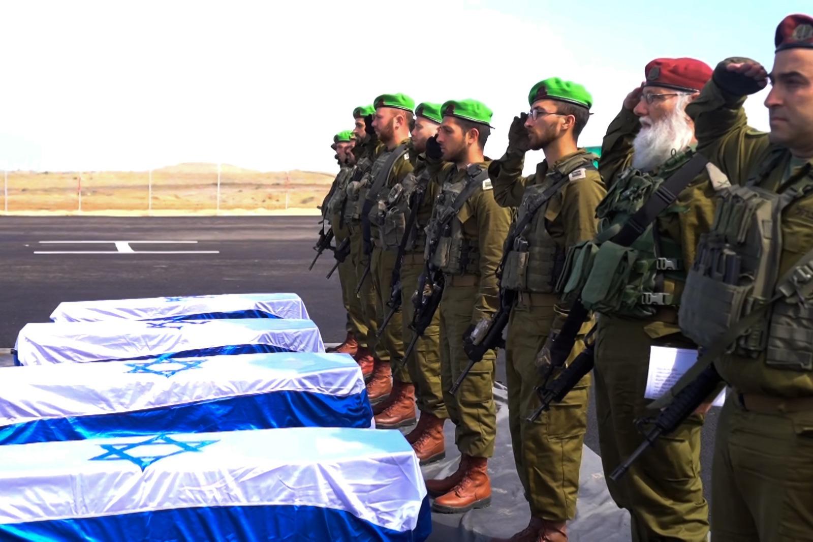 Israel mourns Bibas family, Oded Lifshitz as bodies are transferred ...